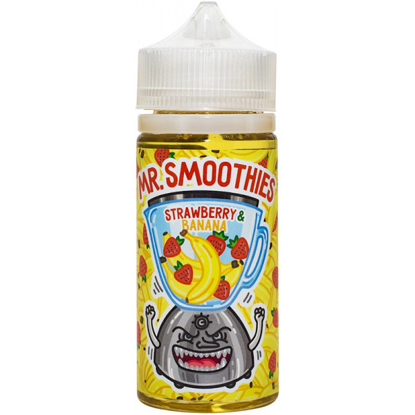 Жидкость Mr Smoothies 100 мл Strawberry & Banana 3 мг/мл купить в ...